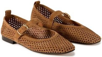 Saison 1865 Ballerines Fascine avec bride en cuir