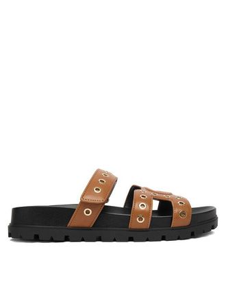 Guess Pantoletten FLPFAS ELE03 Braun