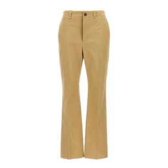 Saint Laurent Damen, Hosen, Beige, XSGr&ouml;&szlig;e