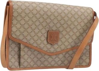 Celine Sac bandouli&egrave;re vintage Pre-owned - Femme - Pre-owned - Beige - Taille: ONE Size