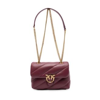 Pinko Pinko, Femme, Sacs, Rouge, Taille: ONE Size Love Puff Mini