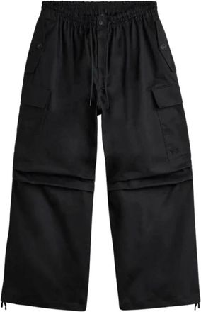 Yohji Yamamoto Homme, Pantalons, Noir, Taille: XS U UT Cargo Pant