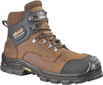 Jallatte Chaussures de sécurité Hautes Marron et Noire JALIROK SAS S3 CI Hi an HRO SRC 39 - Marron/Noir