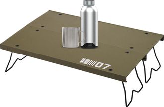 Generico Klapptisch f&uuml;r Camping, ultraleichtes Gestell aus Aluminiumlegierung, praktisch und stabil f&uuml;r den Au&szlig;enbereich, vielseitig einsetzbar beim Wandern, S