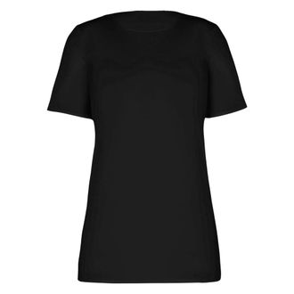 Wolford Femme, Tops, Noir, Taille: 42 FR Pure Top Manches Courtes