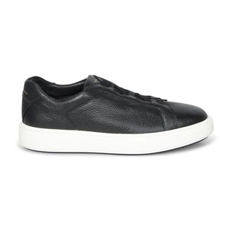 Officine Creative Homme, Chaussures, Noir, Taille: 41 EU Baskets Noires avec Semelle Blanche