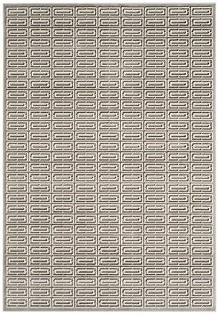 Safavieh Traditionell Teppich für Wohnzimmer, Esszimmer, Schlafzimmer - Paradise Collection, Kurzer Flor, Silber, 201 X 279 cm