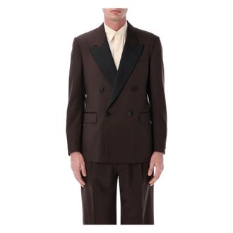 Lardini Soir&eacute;e Smoking Doppio Petto 4 Bottoni - - Jackets - Herren - Braun - M