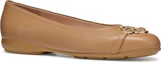 Geox Damen D ANNYTAH B Ballet Flat, Beige, 38.5 EU