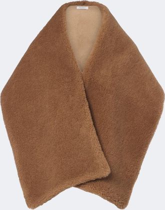 Max Mara Schal aus Kamelhaar und Seide