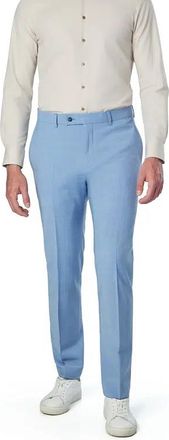 Daniel Hechter Herren Hose blau Schurwoll-Stretch