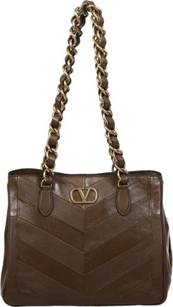 Valentino Garavani Femme, Sacs, Brun, Taille: ONE Size Small Tote Laseine