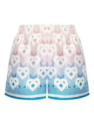 Casablanca Monogram Print Shorts