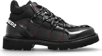 Dsquared2 Homme, Chaussures, Noir, Taille: 41 EU Bottes Logo