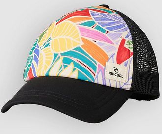 Rip Curl Mixed Yardage Trucker Cap red