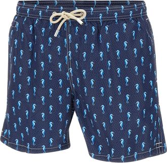 MC2 Saint Barth Homme, Maillots de bain, Bleu, Taille: XL Short de bain Lighting Micro Fantasy