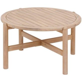 Hesperide Hesperide - Table basse de jardin ronde Deona 80x48cm en acacia - Hespéride