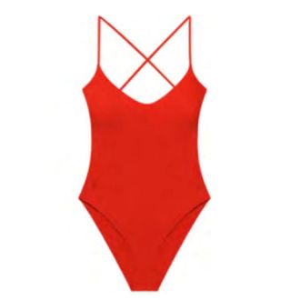 Polo Ralph Lauren Damen, Bademode, Rot, SGr&ouml;&szlig;e