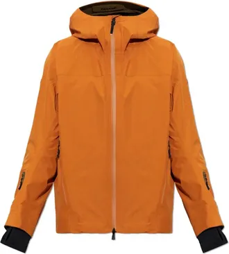 Moncler Veste de ski &agrave; capuche Hinterburgs - Homme - Sport - Orange - Taille: M