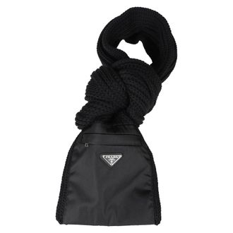 Prada Winter Scarves - - Accessories - Herren - Schwarzk - ONE SIZE