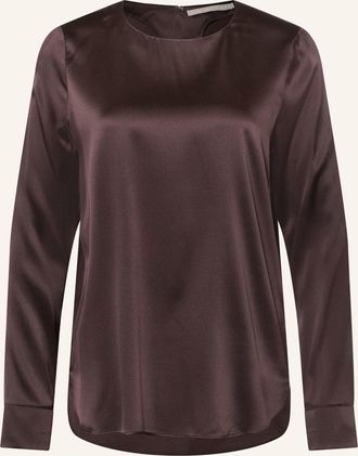 (The Mercer) N.Y. (The Mercer) N.Y. Blusenshirt Mit Seide braun