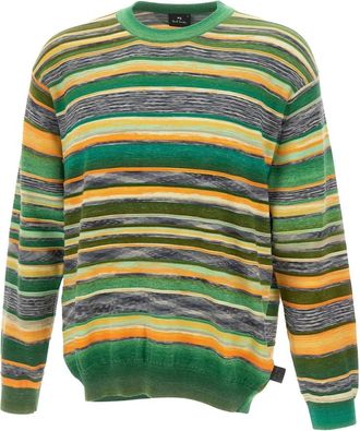 Paul Smith Homme, Pulls, Multicolore, Taille: XL Pull ray&eacute;