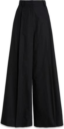 Mant&ugrave; Femme, Pantalons, Noir, Taille: 36 FR Wide Pantalons