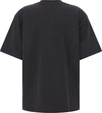 Ganni Tiger Graphic Print T-shirt - Black