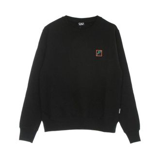 PROPAGANDA Schwarzer Crewneck Sweatshirt mit Logo-Print - - Sweatshirts & Hoodies - Herren - Schwarzk - XL