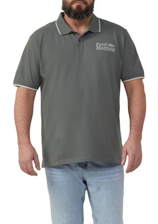 s.Oliver Poloshirt aus Piqué mit Stickerei und Ford-Artwork