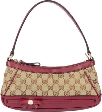 Gucci Crossbody Bags - Gucci GG Monogram Princy Shoulder Bag - Gr. unisize - in Braun - für Damen