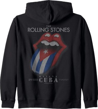 THE ROLLING STONES Offizielles Rolling Stones Havana Moon Cuba Konzert Vintage Kapuzenjacke