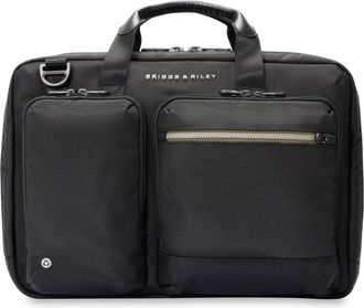 Briggs & Riley Unisex Hta Gepäck-Kuriertasche, Schwarz