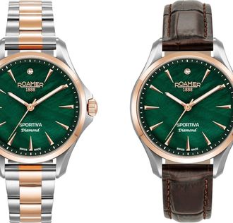 Roamer Analoguhr Sportiva Diamond