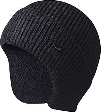 Generic Bonnet Femme Hiver Bonnet Femme Chapeau Femme Hiver Confortable Classique - Bonnet Ski Doubl&eacute; Polaire Homme Femme, Bord Roulott&eacute; Chaud, Respirant et C