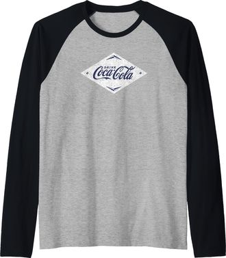 Coca Cola Ware Drink White Diamond Logo Raglan