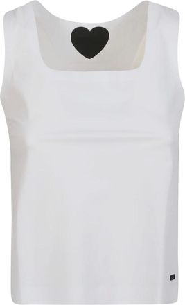 Roberto Ricci Design Rrd, Femme, Tops, Blanc, Taille: 34 FR Hauts sans manches