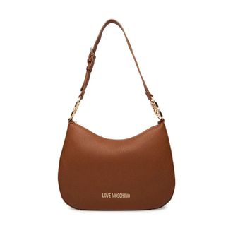 Love Moschino Femme, Sacs, Brun, Taille: ONE Size Sac bandouli&egrave;re en polyur&eacute;thane