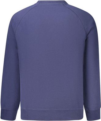 Timberland Logo-Embroidered Cotton Sweatshirt - Blue