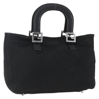 Fendi Pre-owned Nylon Handtasche - - Pre-owned - Damen - Schwarzk - ONE SIZE