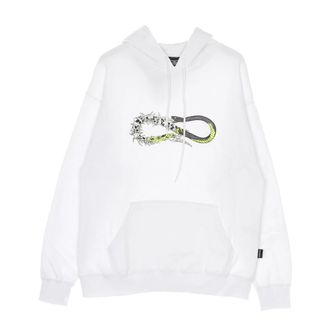 PROPAGANDA Wei&szlig;e Schlange Hoodie Herren Stylischer Hoodie - - Sweatshirts & Hoodies - Herren - Wei&szlig; - L