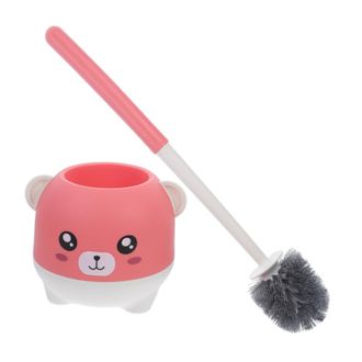 Holibanna Toilettenb&uuml;rste Pp Mit Wandhalterung Schmale Tierf&ouml;rmige Klob&uuml;rste Ohne Bohren Effiziente Borsten F&uuml;r Gr&uuml;ndliche Badezimmerreinigung