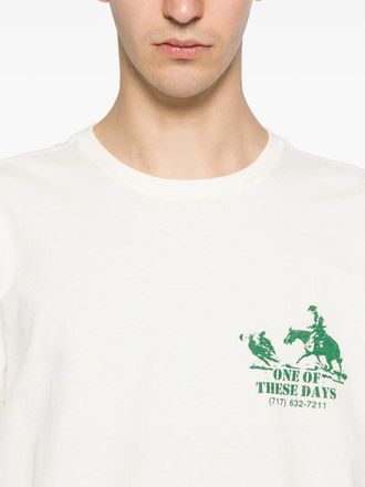 One Of These Days Bone T-Shirt - White