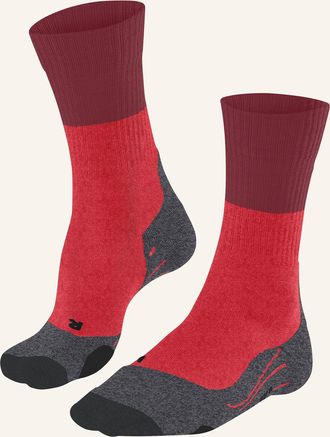 Falke Trekking-Socken tk2 rot