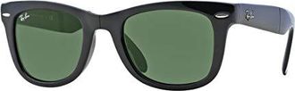 Ray-Ban Lunettes de soleil Wayfarer pliables non-polarisées - 50 mm - Noir - 50