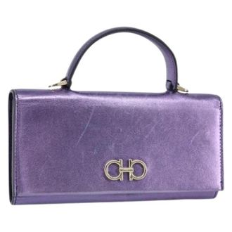 Ferragamo Pre-owned Mini Bag - - Pre-owned - Damen - Lila - ONE SIZE