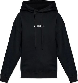 Jil Sander Femme, Sweatshirts et sweats &agrave; capuche, Noir, Taille: 42 FR Sweat &agrave; capuche
