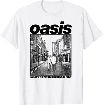 Oasis Amazon Exclusive WTSMG In White T-Shirt
