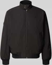 Superdry Regular Fit Jacke mit Logo-Stitching Modell HARRINGTON