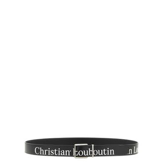 Christian Louboutin The Maxi Belt - - Accessories - Herren - Schwarzk - 90 CM